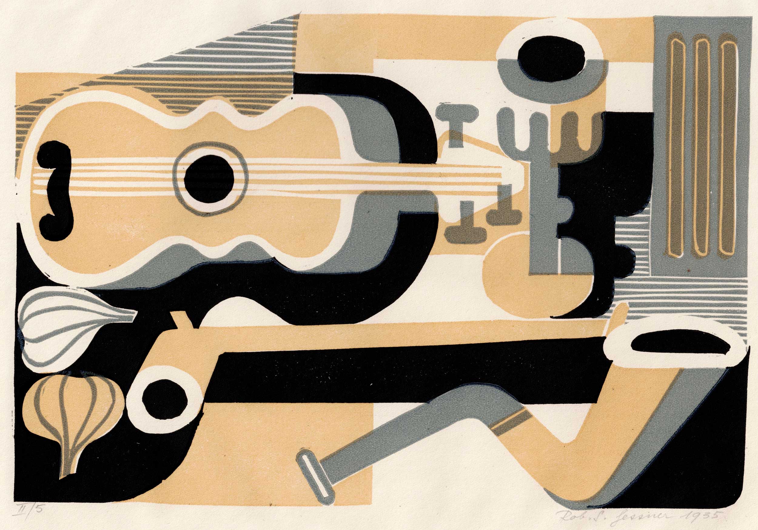 Rob S. Gessner - Swiss Modernist - Village Antiques