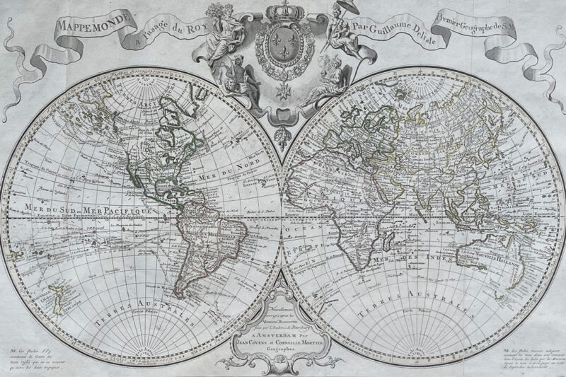 Guillaume Delisle - When the New World was New - Village Antiques