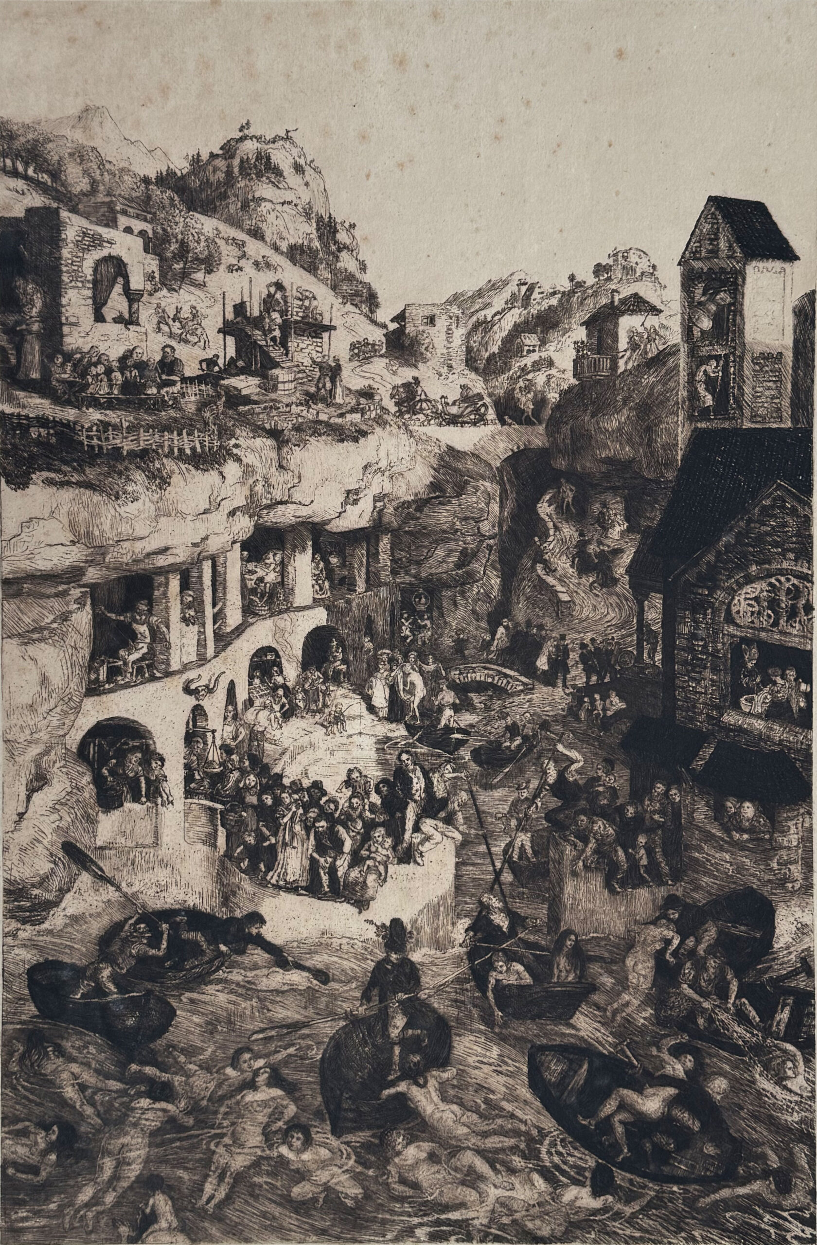 Albert Welti - Der Ehehafen - The Port of Marriage - Symbolist ...