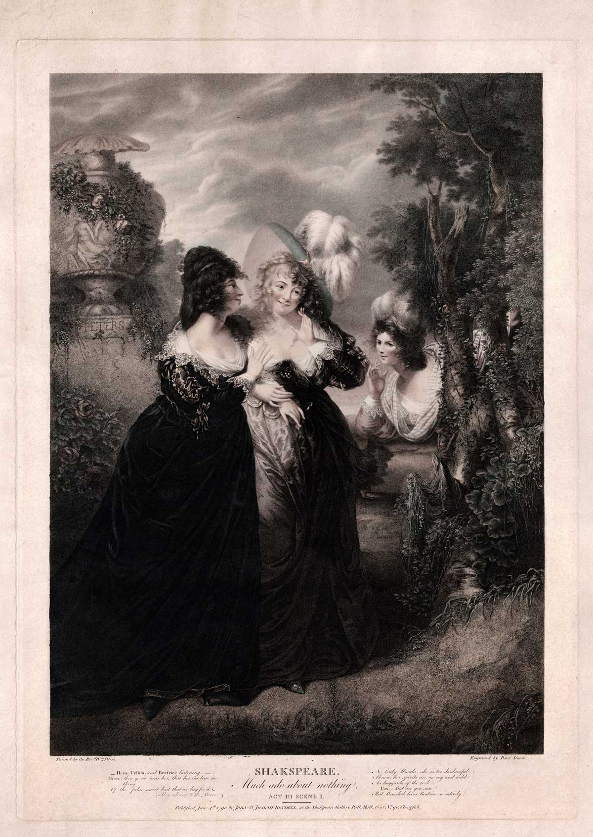 Boydell Shakespeare Gallery - Much Ado About Nothing - Village Antiques